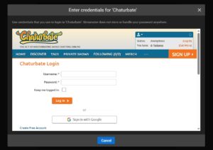 Desktop app | Chaturbate channel - Streamster Knowledge Base