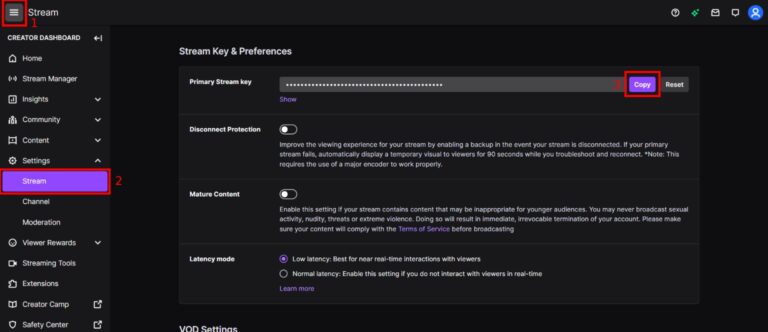 Desktop app | Twitch channel - Streamster Knowledge Base