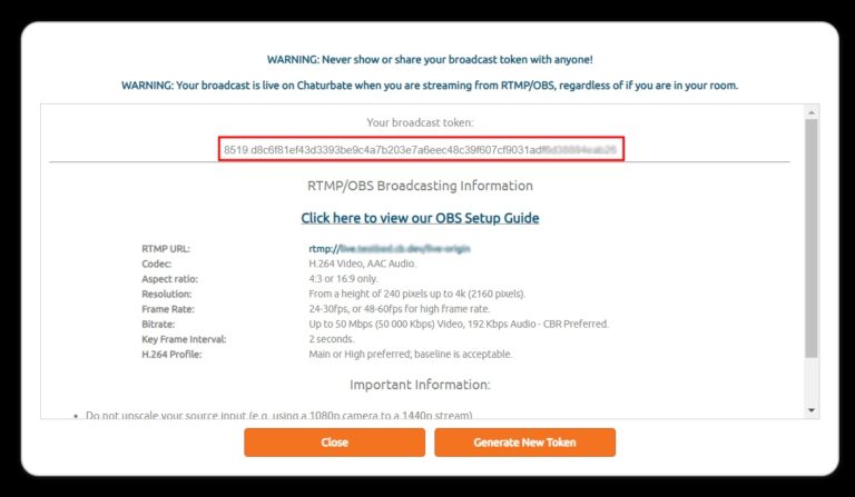 Desktop app | Chaturbate channel - Streamster Knowledge Base