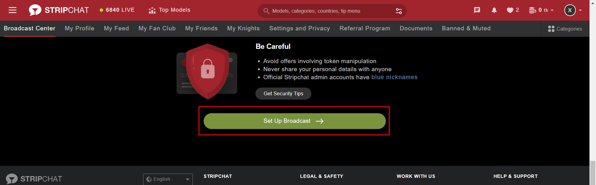 Mobile app | Stripchat channel - Streamster Knowledge Base