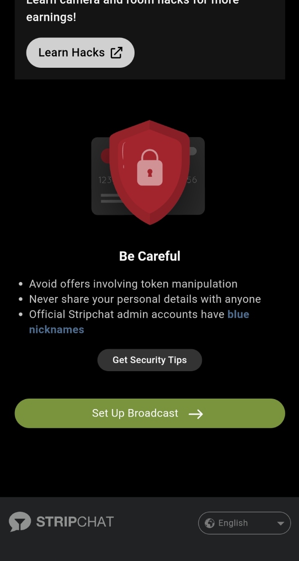 Mobile app | Stripchat channel - Streamster Knowledge Base