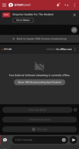 Mobile app | Stripchat channel - Streamster Knowledge Base